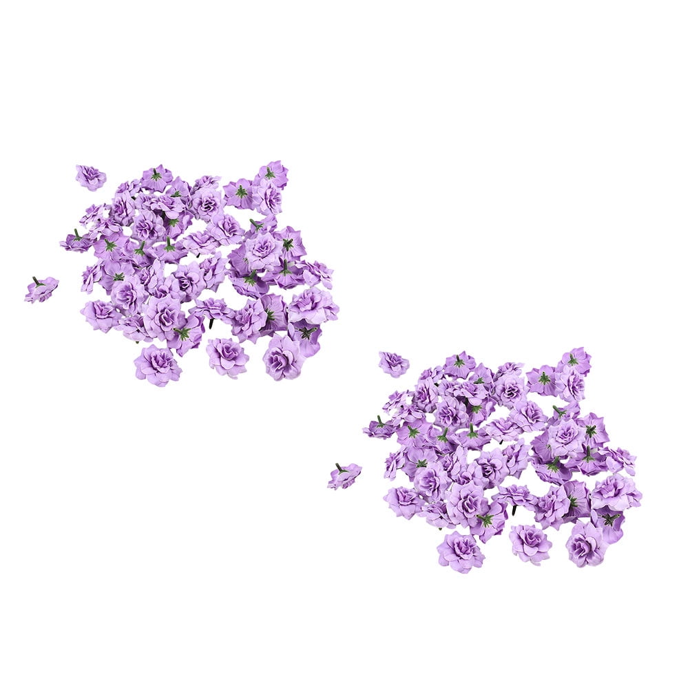 100 Pcs Cubes Roses Artificial Rose Flower Rose Props Bride 3X4.5X4.5CM ...