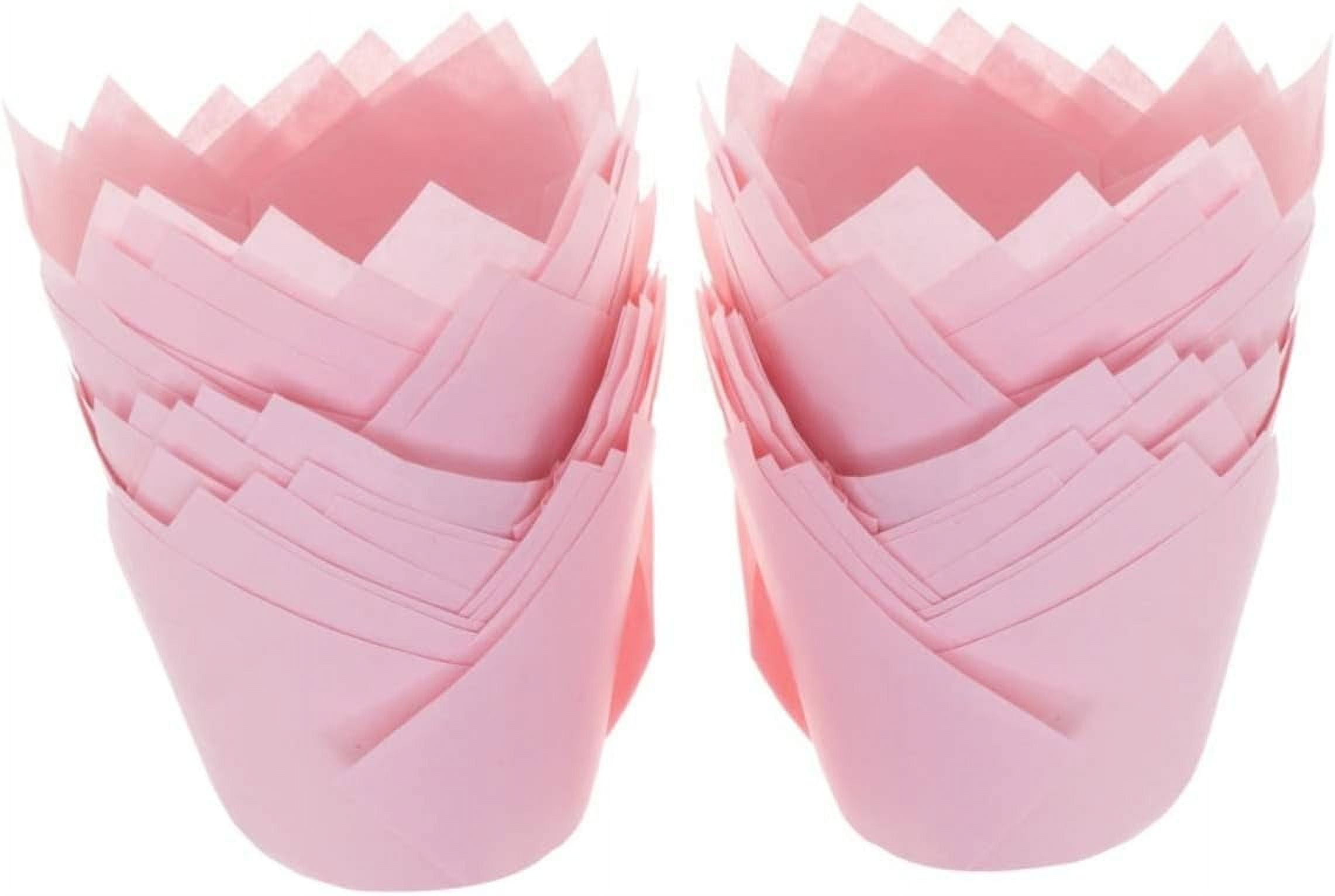 100 Pcs Cupcake Mini Muffins Mini Cups Baking Sheet Liner Cupcake Wrapper Baking Supplies ...