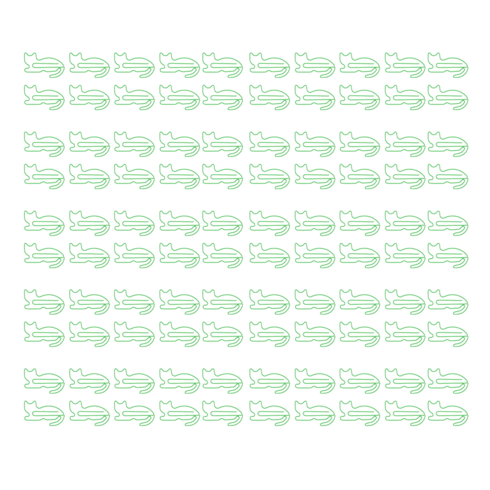 100 Pcs Cute Animal Shaped Paper Clips, Fun Bookmark & Document ...