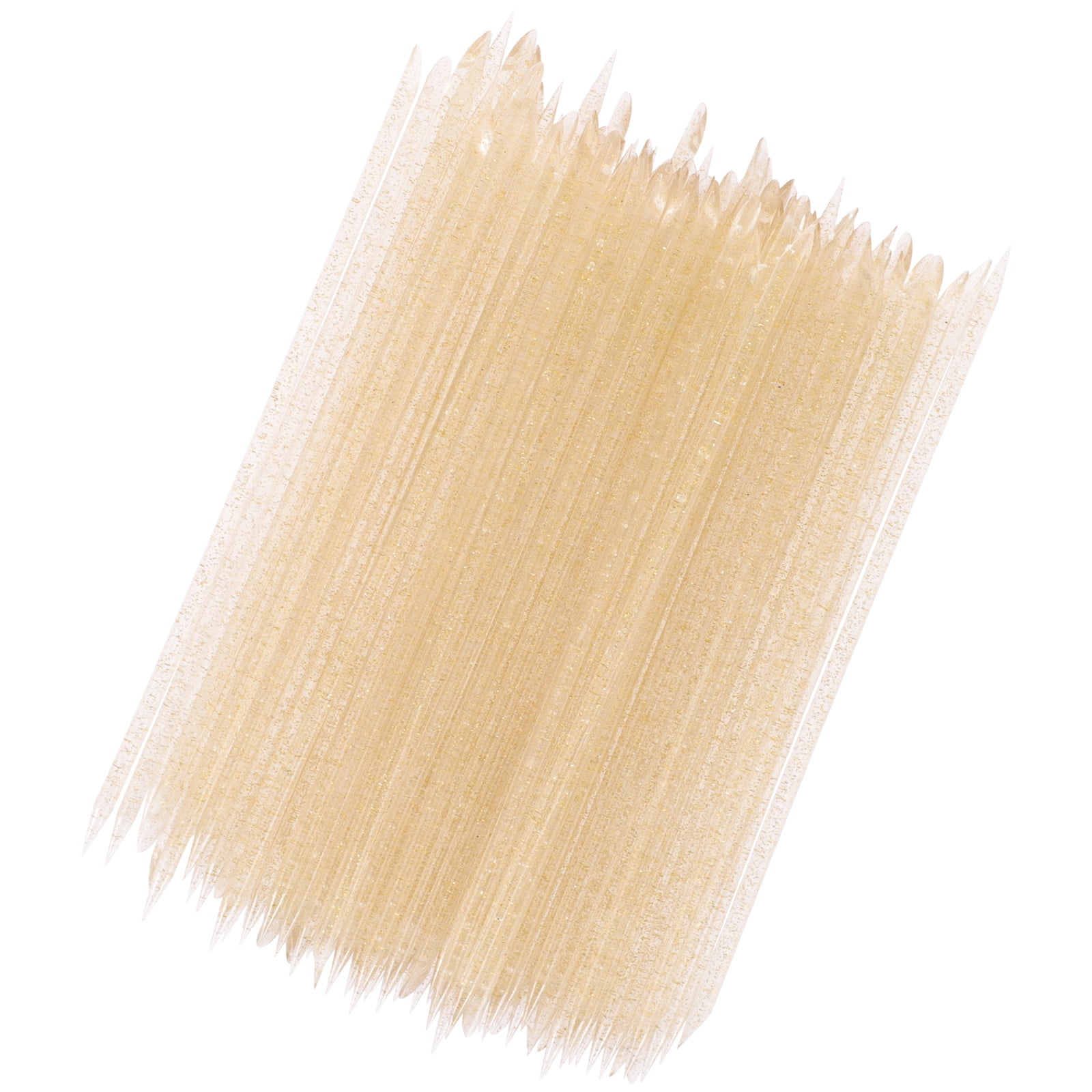 100 Pcs Cuticle Sticks for Nails Art Aids Care Tool Gel Polish Remover ...