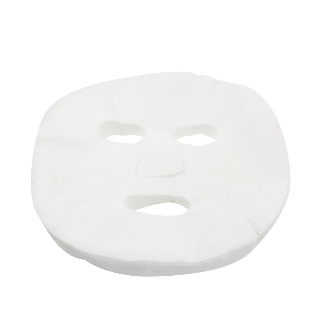 100 Pcs DIY White Color Natural Spa Skin Care Skin Fiber Paper Pre-cut ...