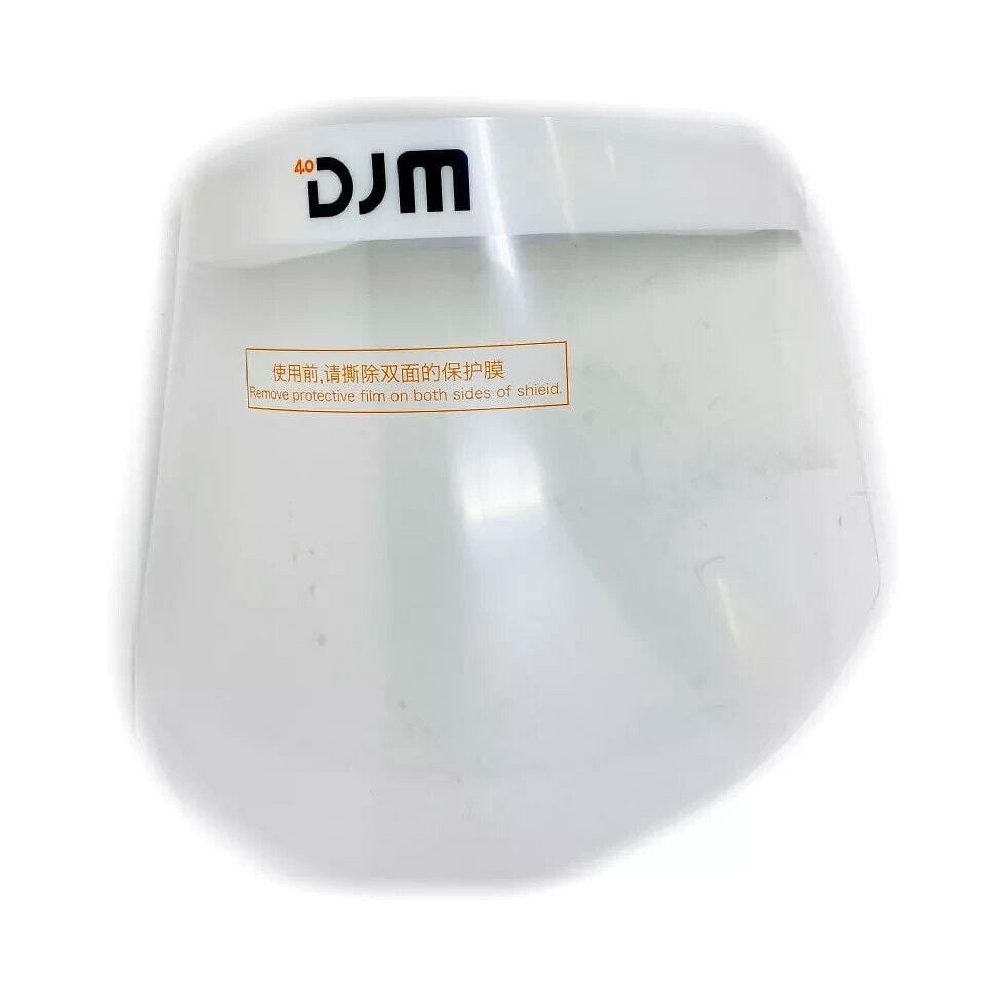 100 Pcs DJM GLMZ1-1 Protective Full Face Shield Splash Cover LEYE-M5 ...