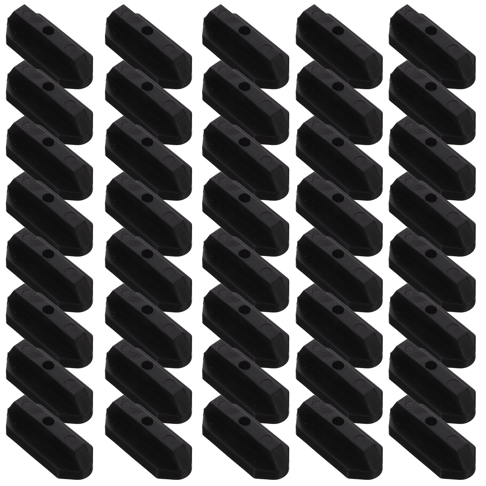 100 Pcs Deck Fastening Clip Wood Plastic Decking Clips Narrow Gap ...