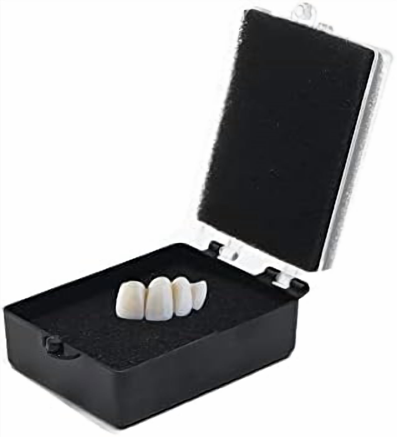 100 Pcs Dental Crown Boxes with Foam Denture Crown Veneer Storage Case ...