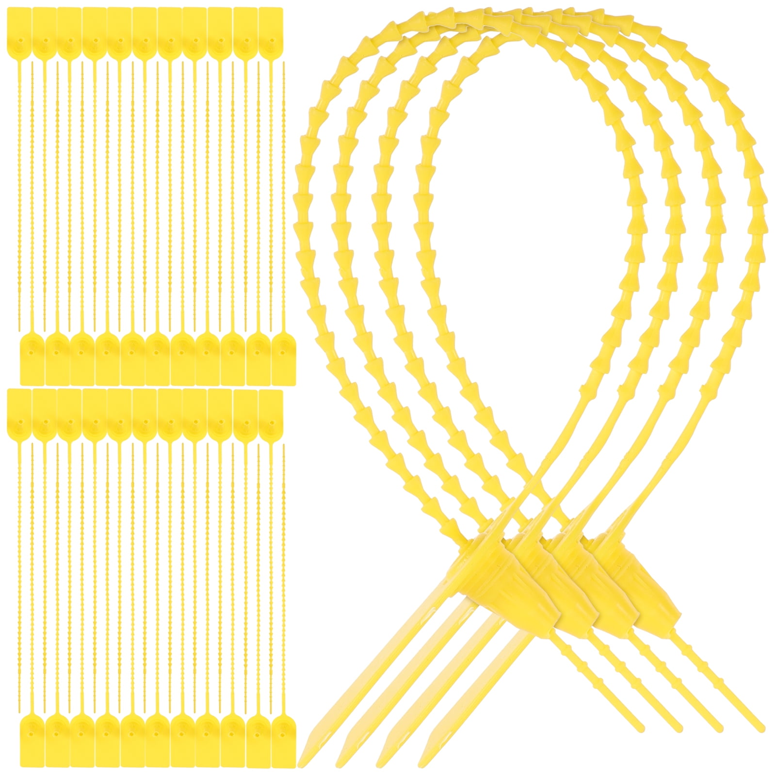 100 Pcs Discs for Bag Ties Shipping Label Fire Extinguisher Seal ...