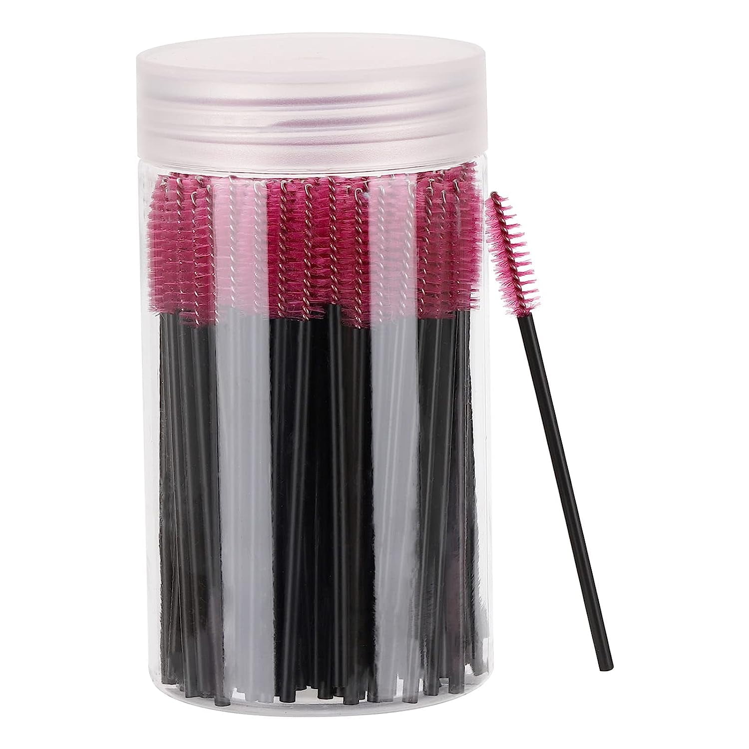 100 Pcs Disposable Eyebrow Spoolies Brush for Eyelash Extensions, Lash ...
