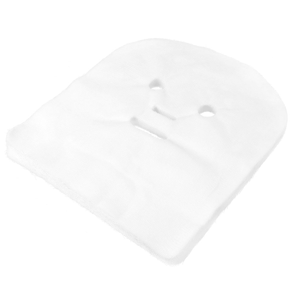 100 Pcs Disposable Mask Gauze DIY White Facial Masks Beauty Face Veil ...