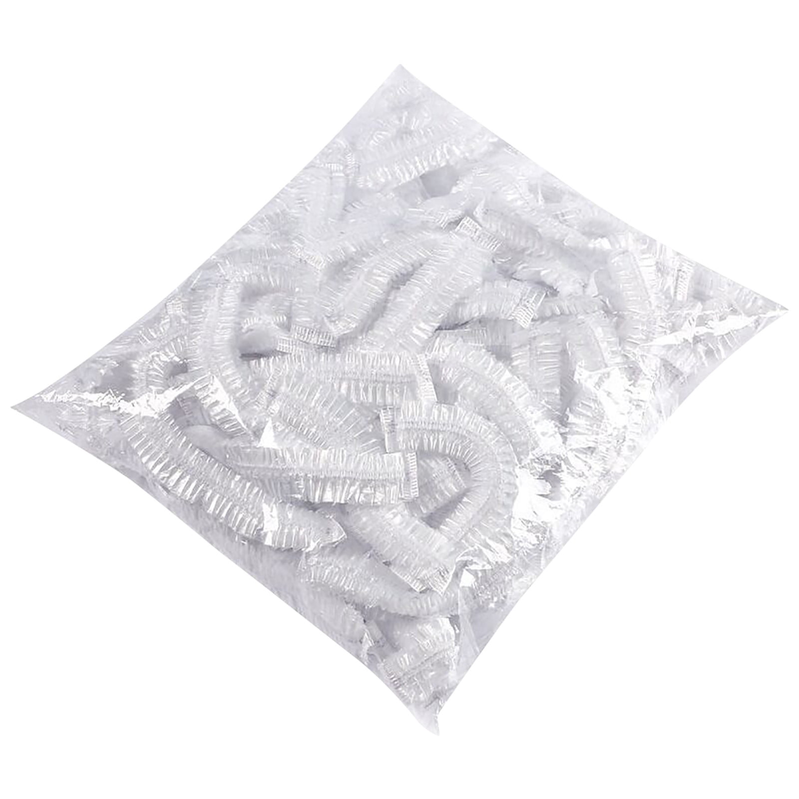 100 Pcs Disposable Plastic Wrap Bags, Sturdy, Durables and Easys to ...