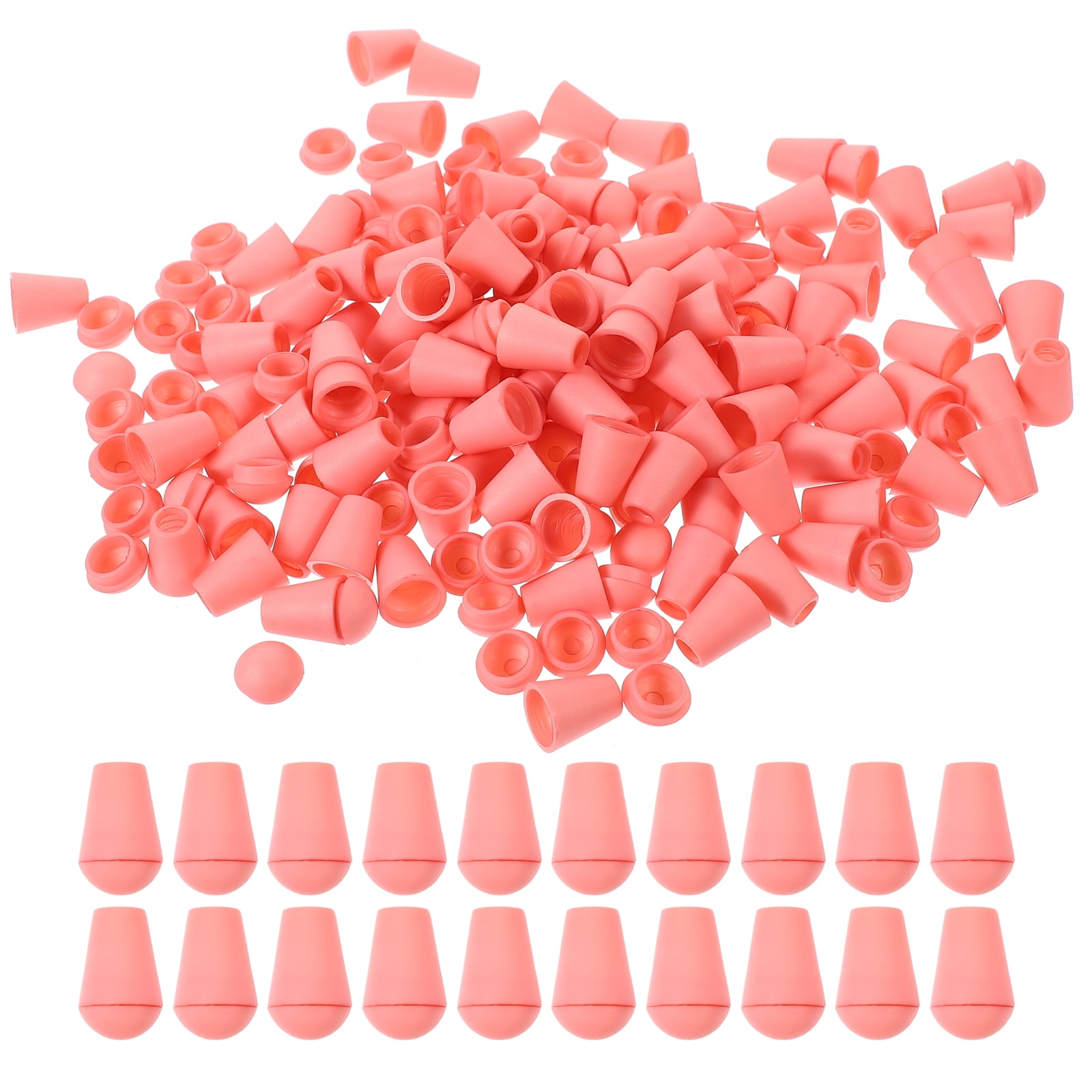 100 Pcs Drawstring Buckle Lanyard Clothing Cord Rope Ends Plastic Cord ...