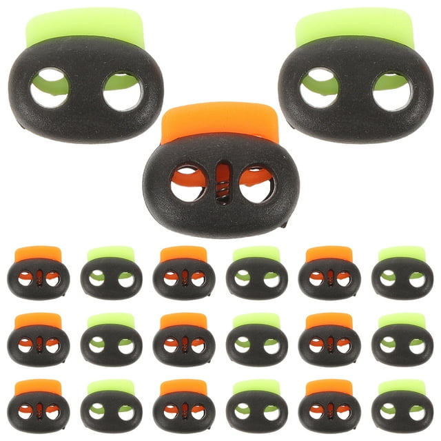 100 Pcs Drawstring Buckle Sprung Cord Lock Replacements Locks Toggle