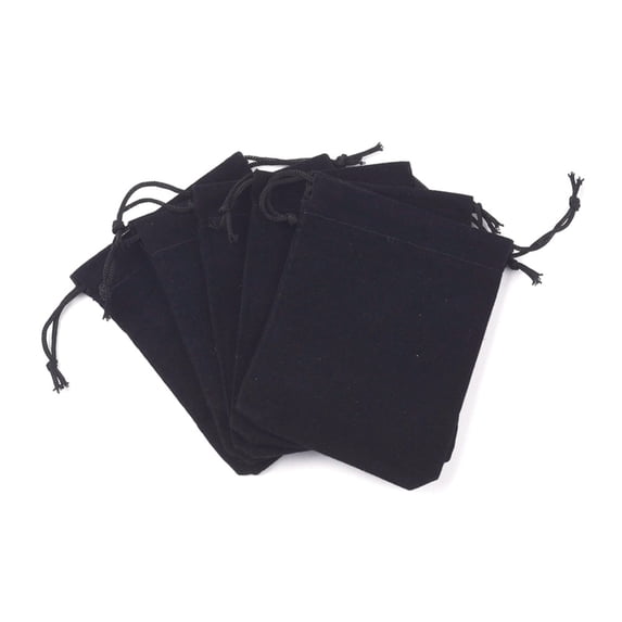 100 Pcs Drawstring Velvet Bags Velvet Pouch Velvet Jewelry Bags for ...