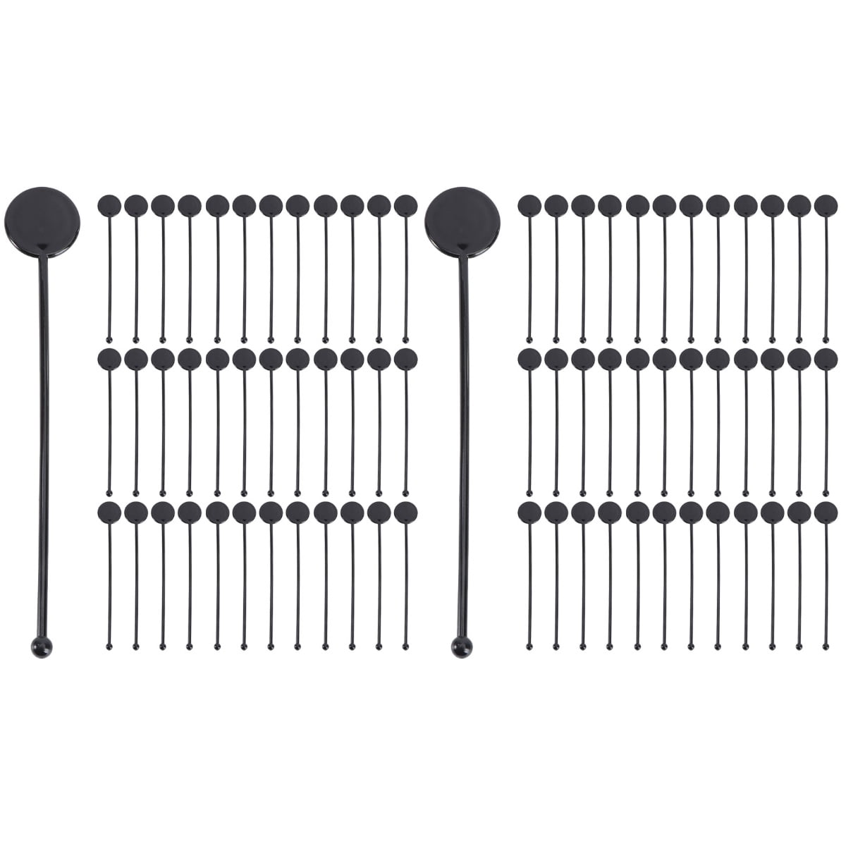 100 Pcs Drink Stirrer Coffee Stirrers Plastic Decor Cocktail Stirring ...