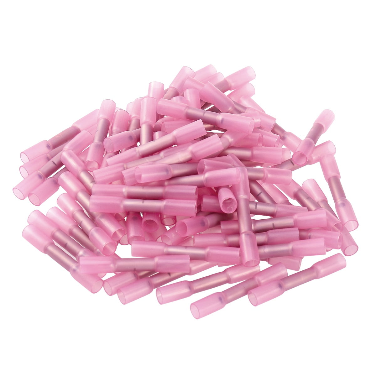 100 Pcs Dual Walled Connectors Crimp Terminals Connectors Crimp Connectors Butt Wire Connectors