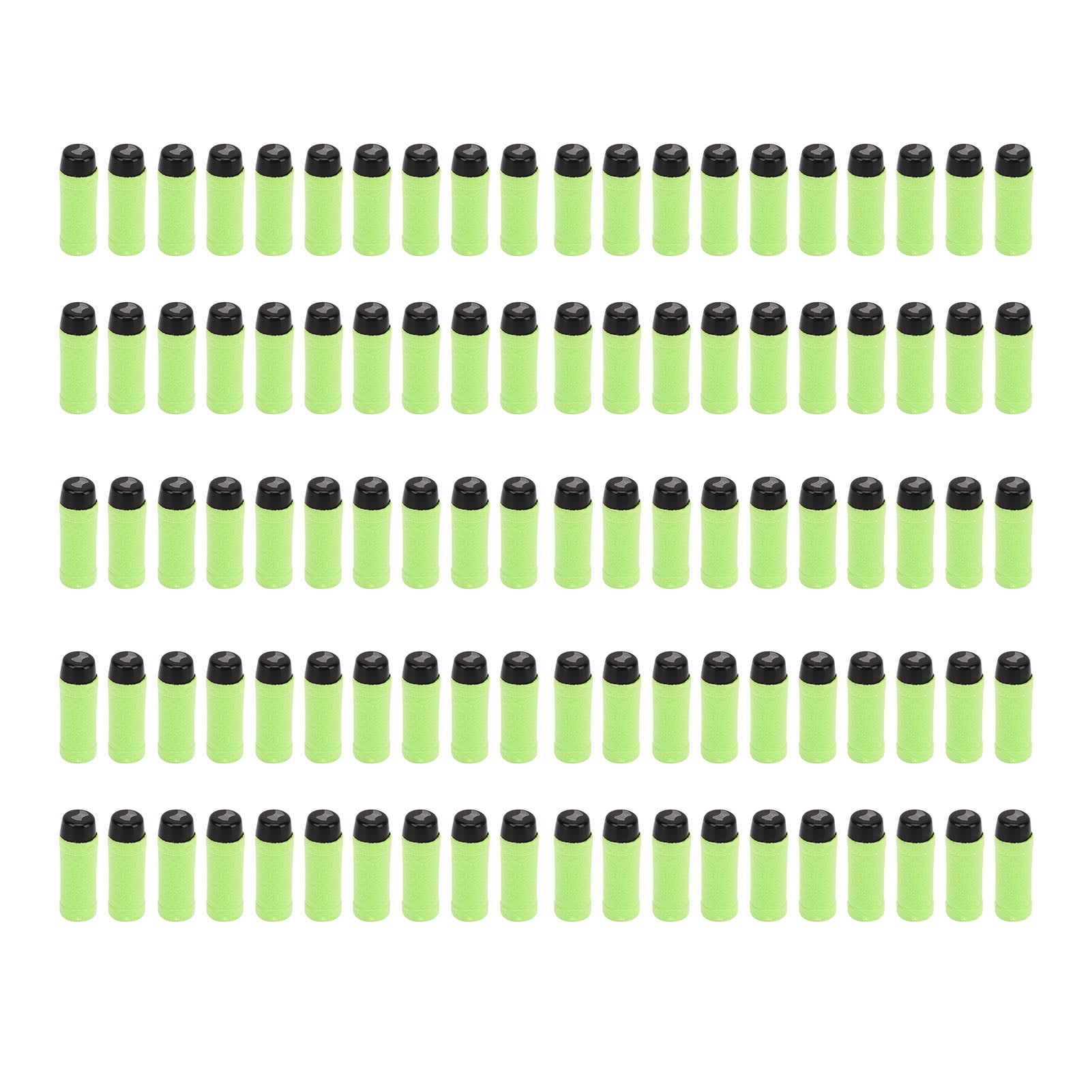 100 Pcs EVA Foam Shooting Balls Soft Darts Lightweight and for Kids ...