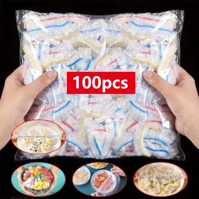 Disposable Elastic Wrap Bowl Covers for Keeping Food Fresh Stretch ...