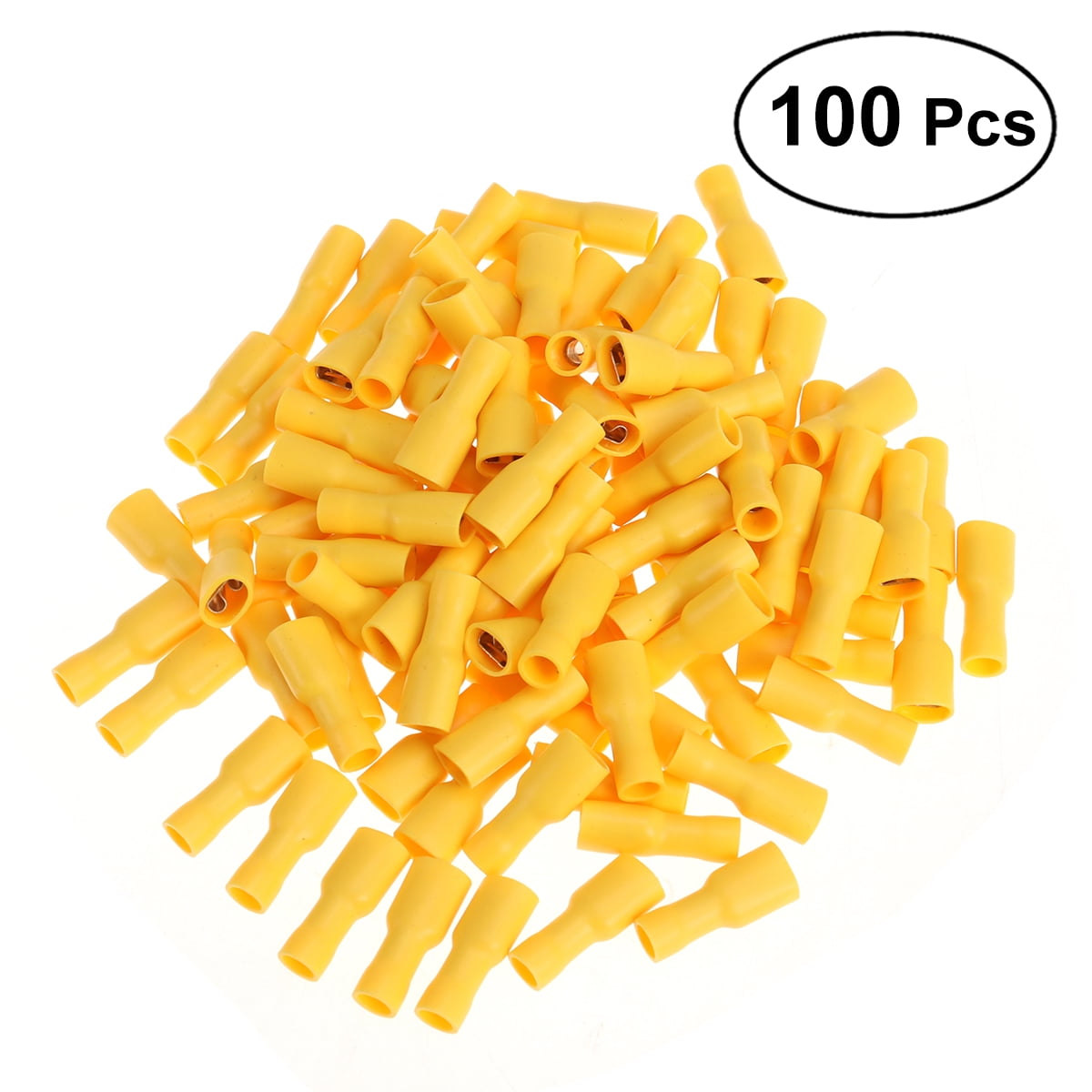 100 Pcs Electrical Wire Terminals Insulated Connector Waterproof Wire ...