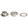 100 Pcs Electroplating Eyelets for Sewing, Sturdy Rivets for Heavy ...