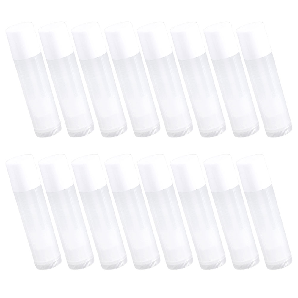 100 Pcs Empty Lipstick Tube Balm Bottles Gloss Lipgloss Care Tubes ...