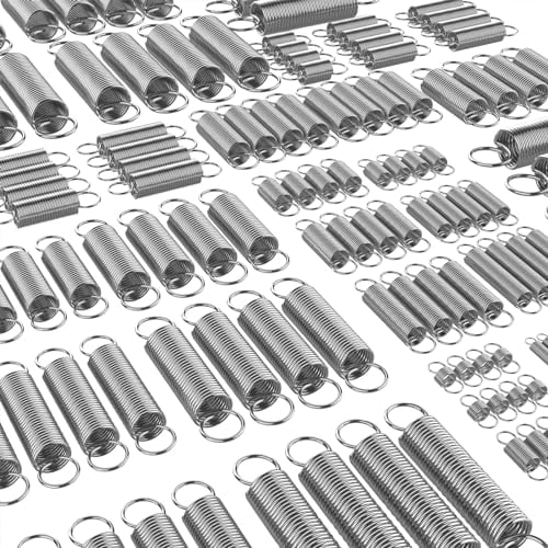 100 Pcs Extension Spring, Extension Spring Assortment Kit 25 Different ...