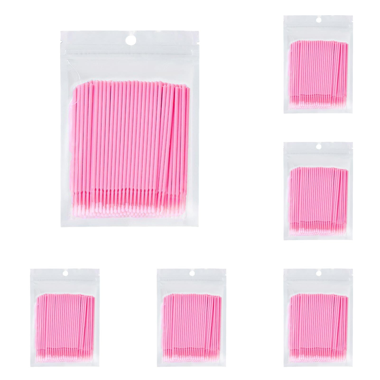 100 Pcs Eyelash Cotton Swabs,Disposable Applicators Brush for Makeup ...