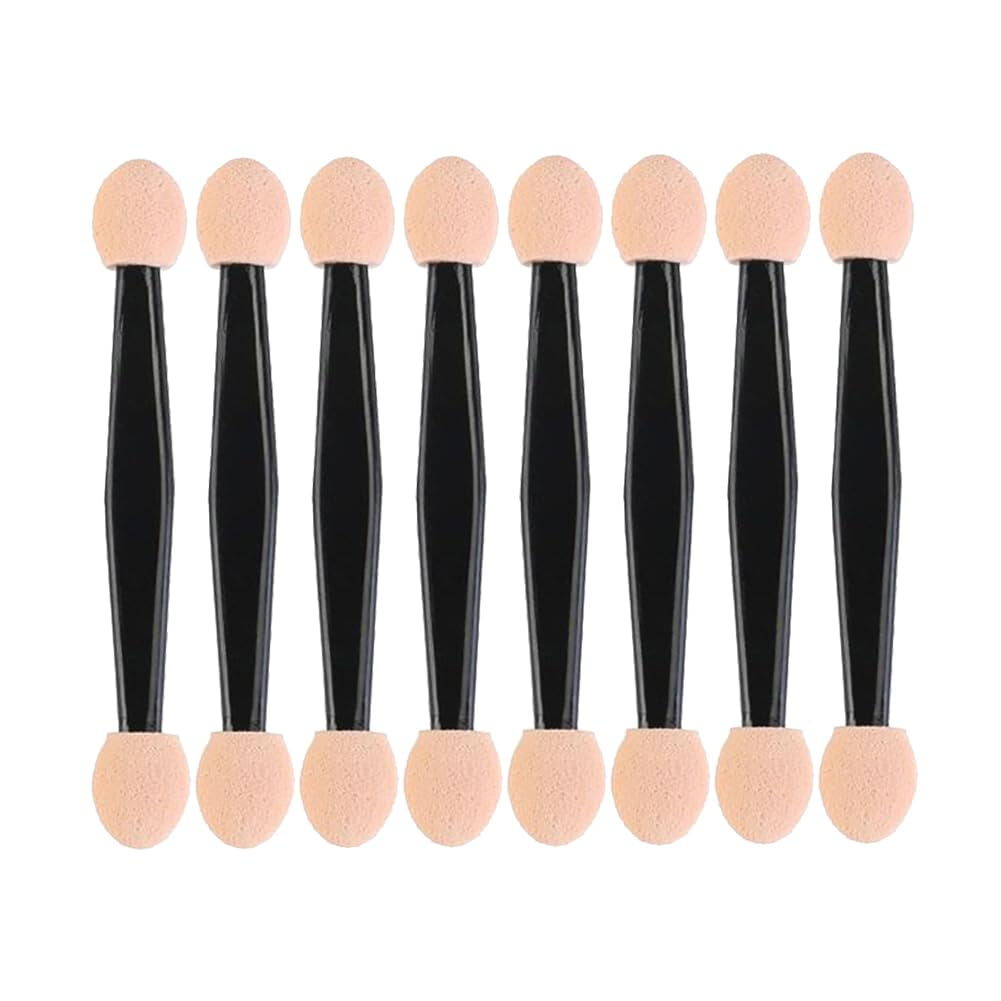 100 Pcs Eyeshadow Sponge Applicators Dual Sides Eye Shadow Sponge ...