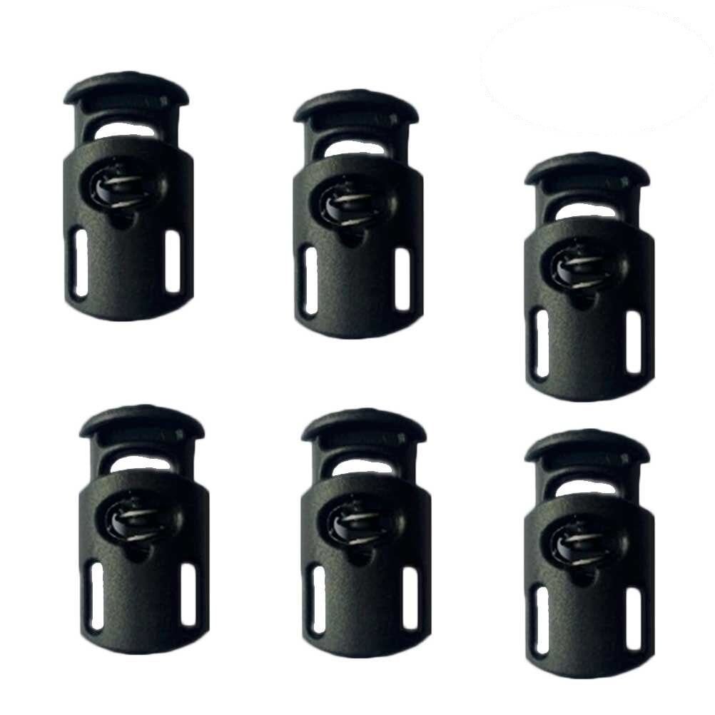 100 Pcs Fastener Hooks Spring Loaded Cord Lock 100pcs Black - Walmart.com