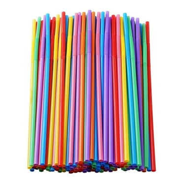 Clearance! 1/5/10pcs Curly Silly Drinking Straws Assorted Colors H1 ...