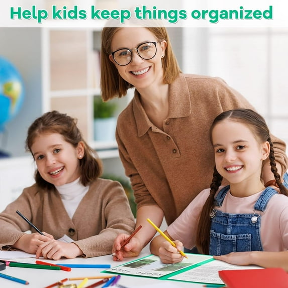 100 Pcs Folders Take Home Heavy Duty 2 Pocket Homework Folder for ...