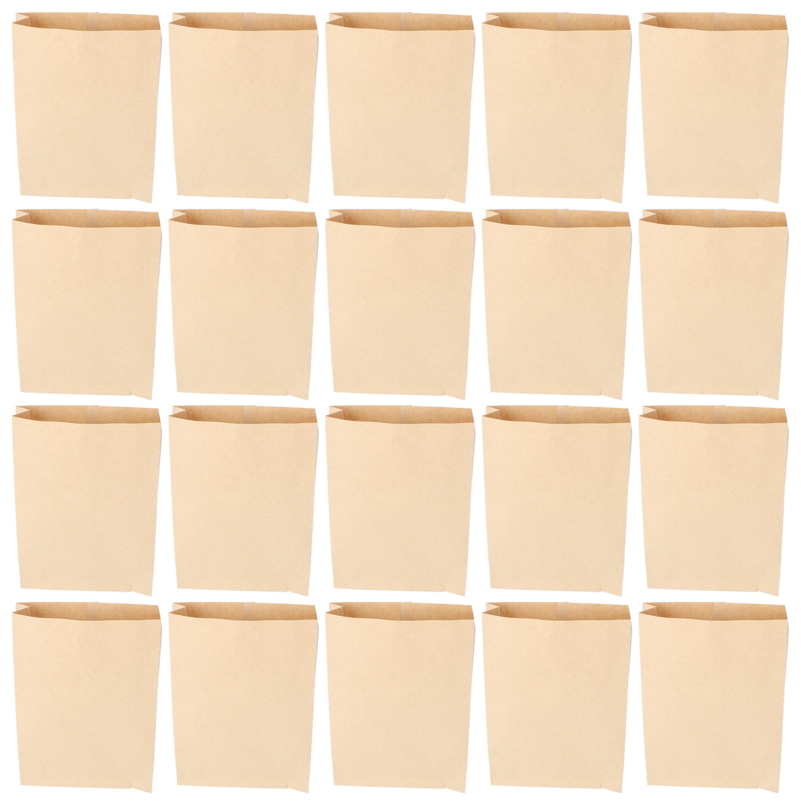100 Pcs Food Bag Food Storage Pouch Snack Bags Paper Sandwich Bags ...