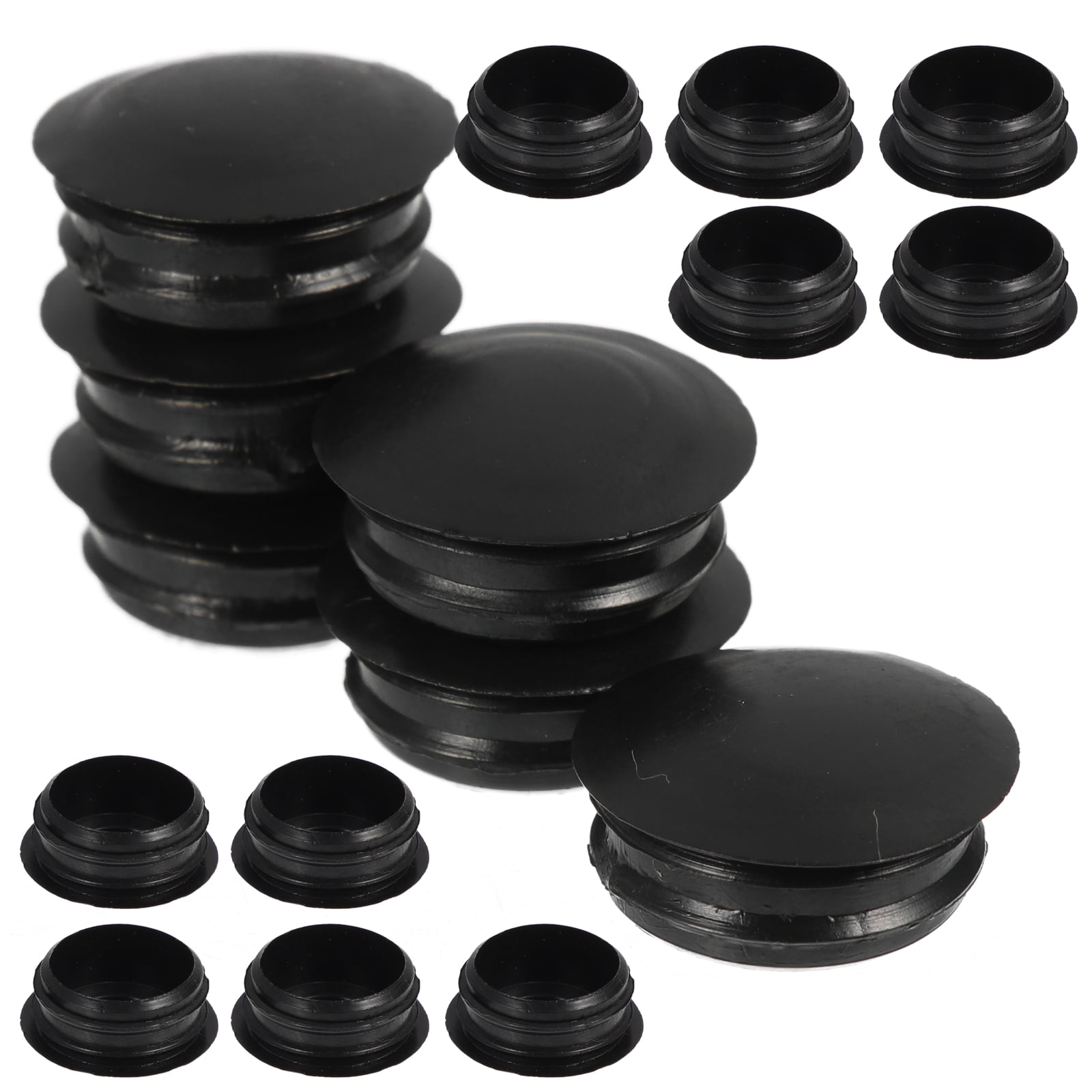 100 Pcs Furniture Hole Plug Fixings Drill Cover Caps Screw Plugs ...