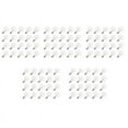 100 Pcs G40 LED Replacement Light Bulbs E12 Screw Base Shatterproof LED ...