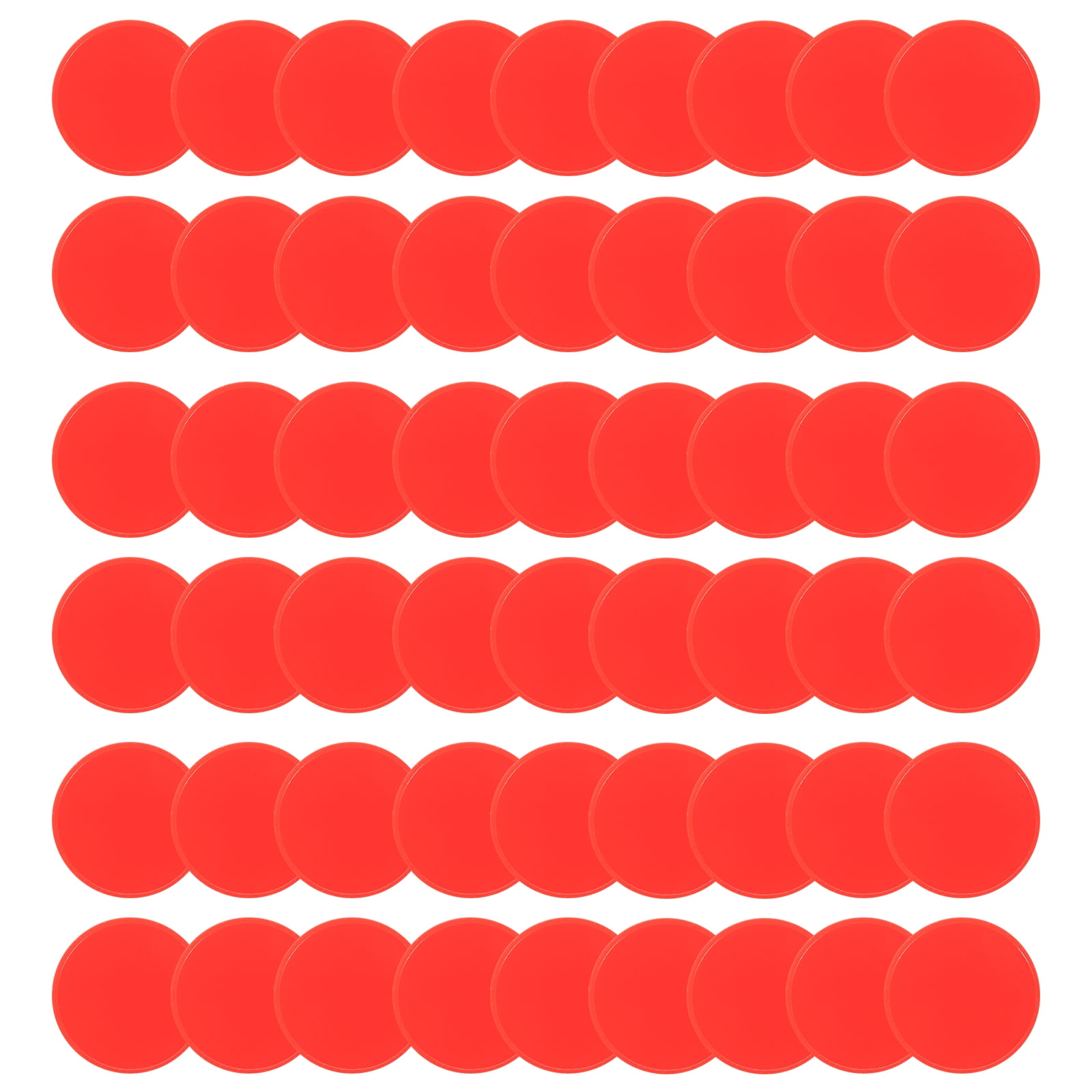 Masteelf Small Bingo Chips for Playing Made of ABS Red Color Great for ...