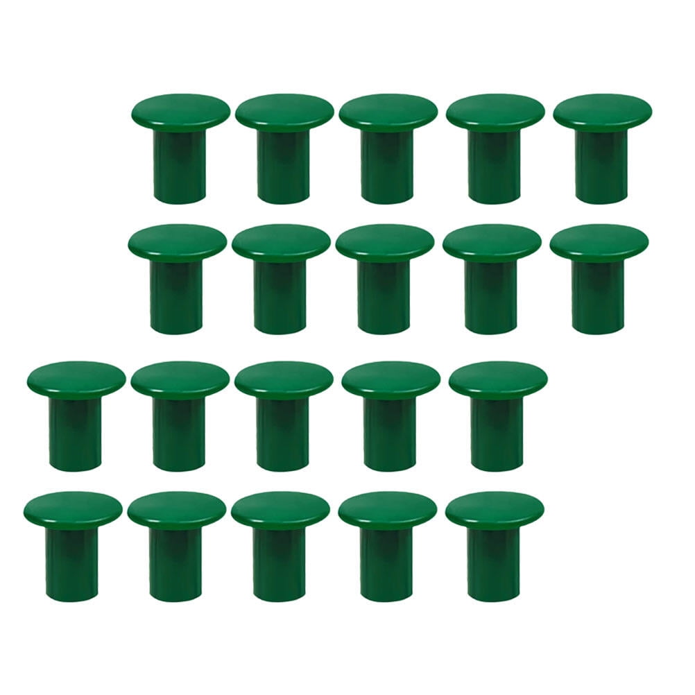 100 Pcs Garden Cane Toppers Protectors Bamboo Pole Outdoor Baby ...