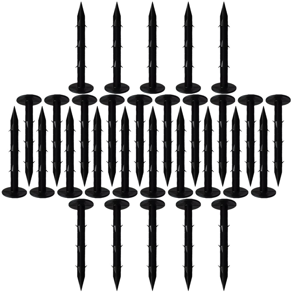 100 Pcs Garden Plastic Stake Anchor Artificial Grass Landscaping ...
