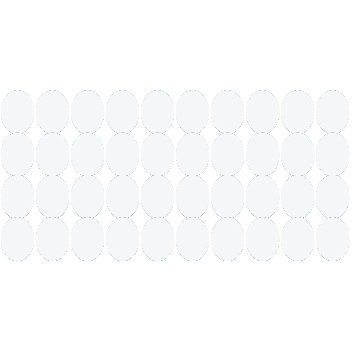 100 Pcs Glass Patches DIY Round Mirrors Square Tiles Craft Decorative ...