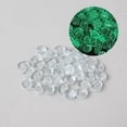 100 Pcs Glow in The Dark Luminous Stones – Decorative Pebbles for ...