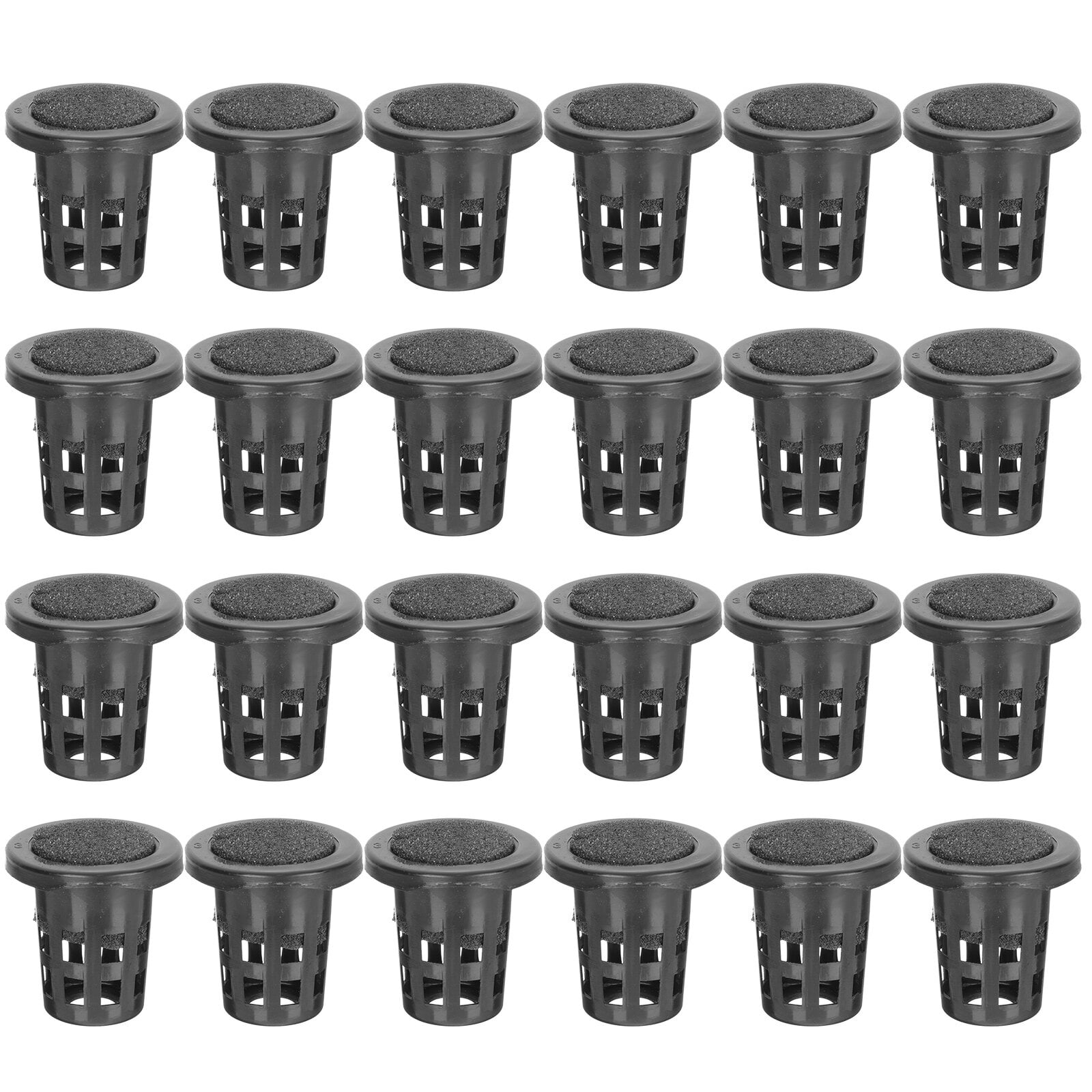 100 Pcs Grow Baskets Hydroponic Planting Hydroponics Containers ...