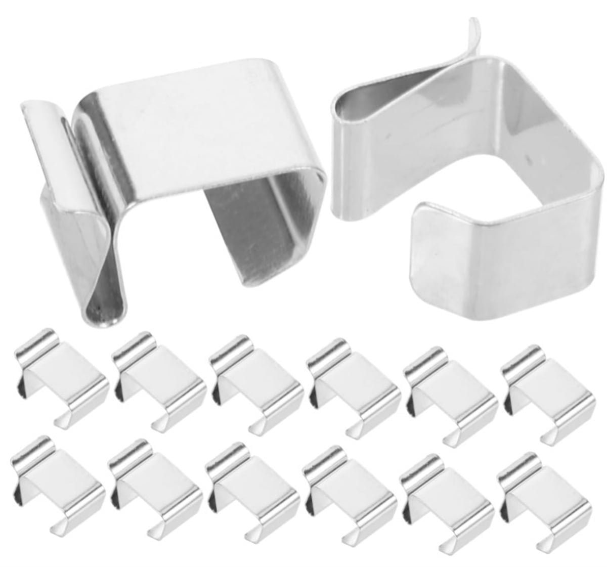 100 Pcs Gutter Light Hangers Roof Hook,Stainless Steel Christmas Light ...