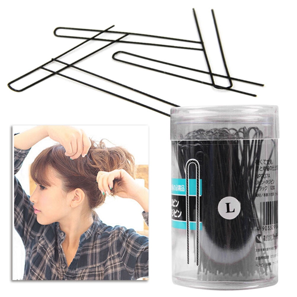 100 Pcs Hair Pins Goody Clips for Women Claw Super Long Ripple Grips ...