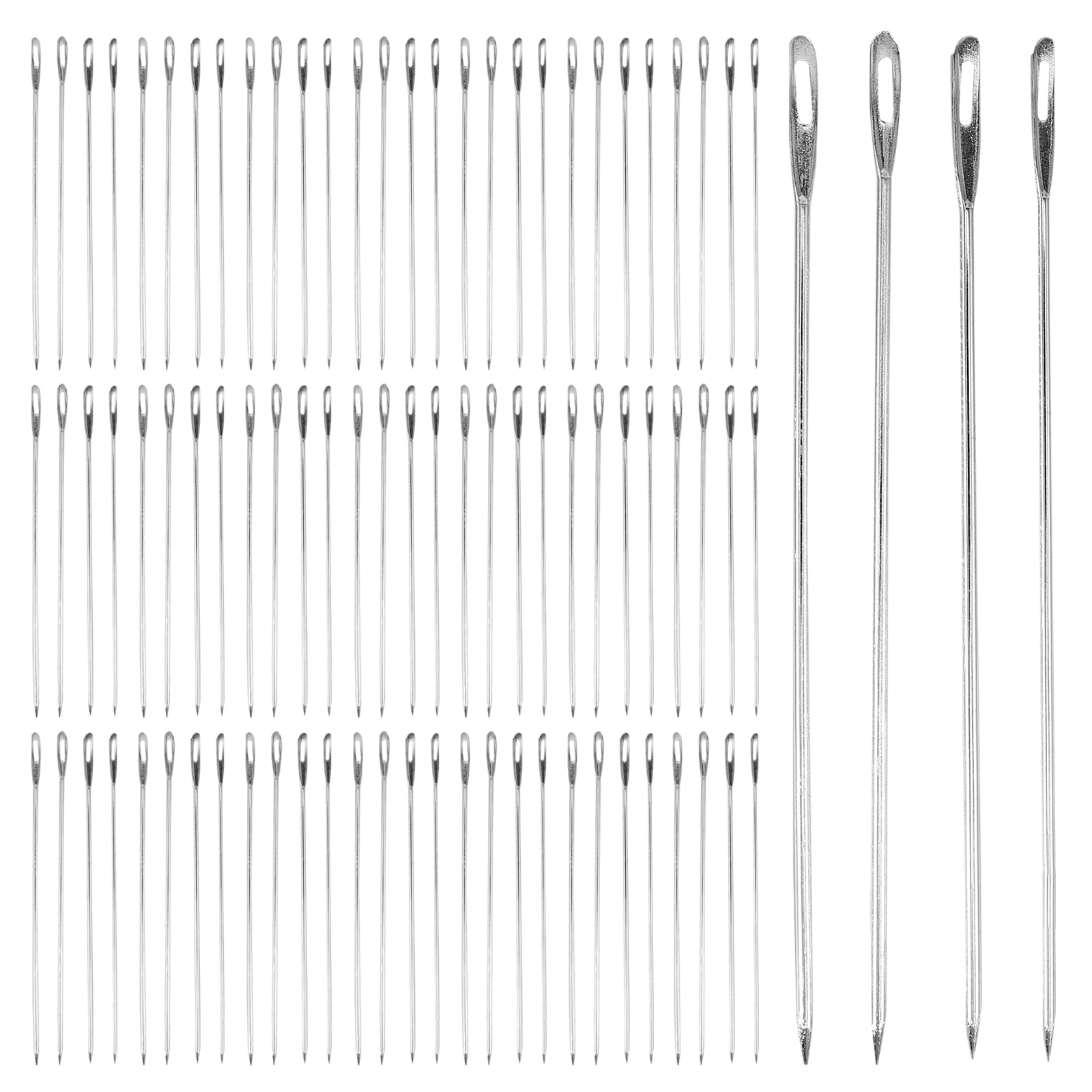 100 Pcs Hand Sewing Needle Tapestry Needle for Crochet Yarn Supplies ...