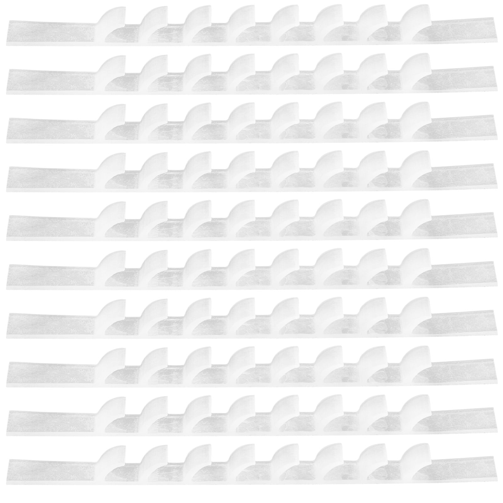 100 Pcs Hanger Anti-slip Strip Coat Strips Clothes Rack Hangers ...