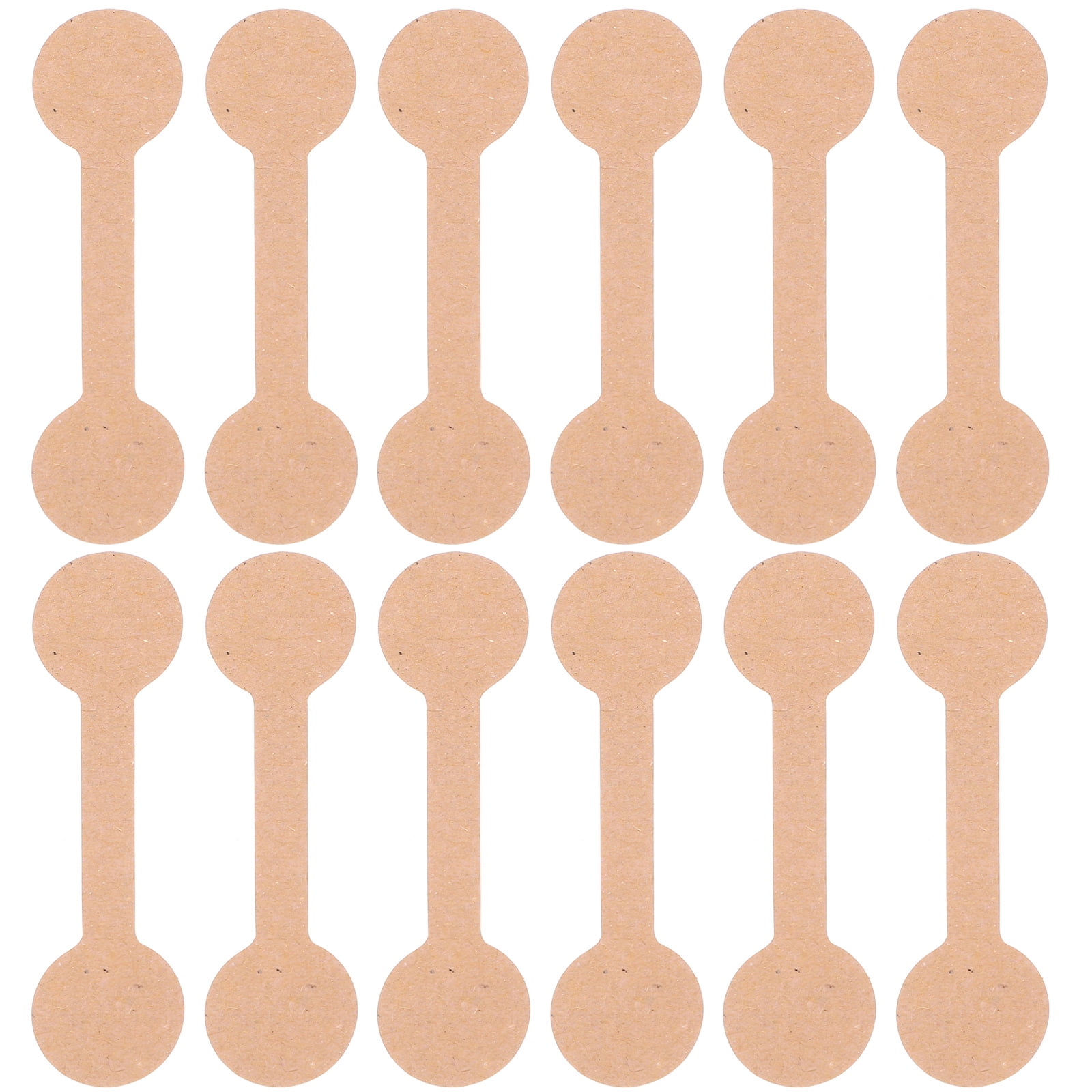 100 Pcs Hanging Tags Product Display Tags Kraft Packaging Materials ...
