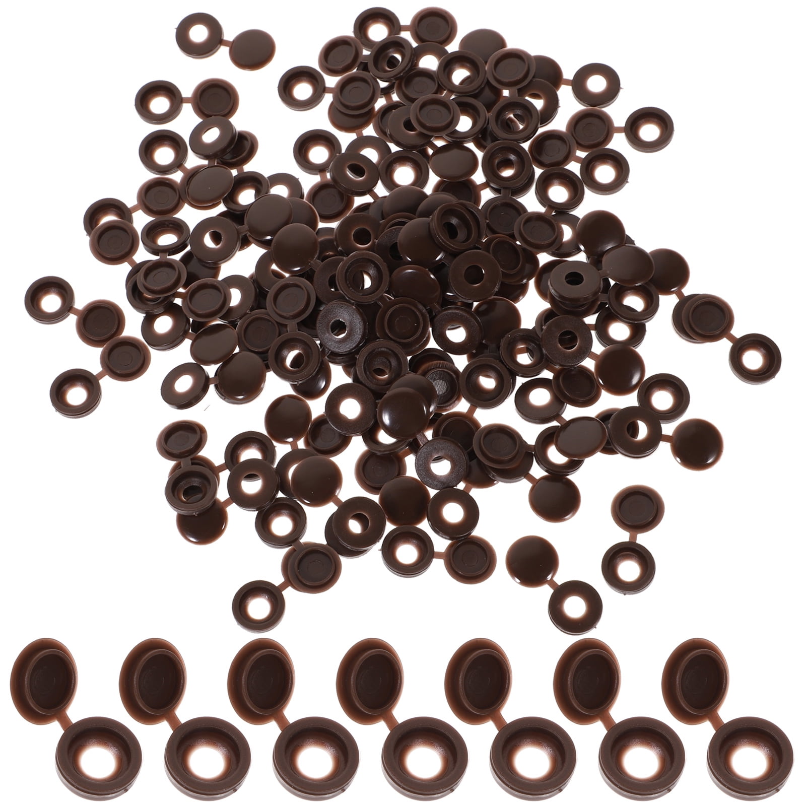 ifundom PP Screw Protector Caps for Drill Holes 100pcs Brown - Walmart.com