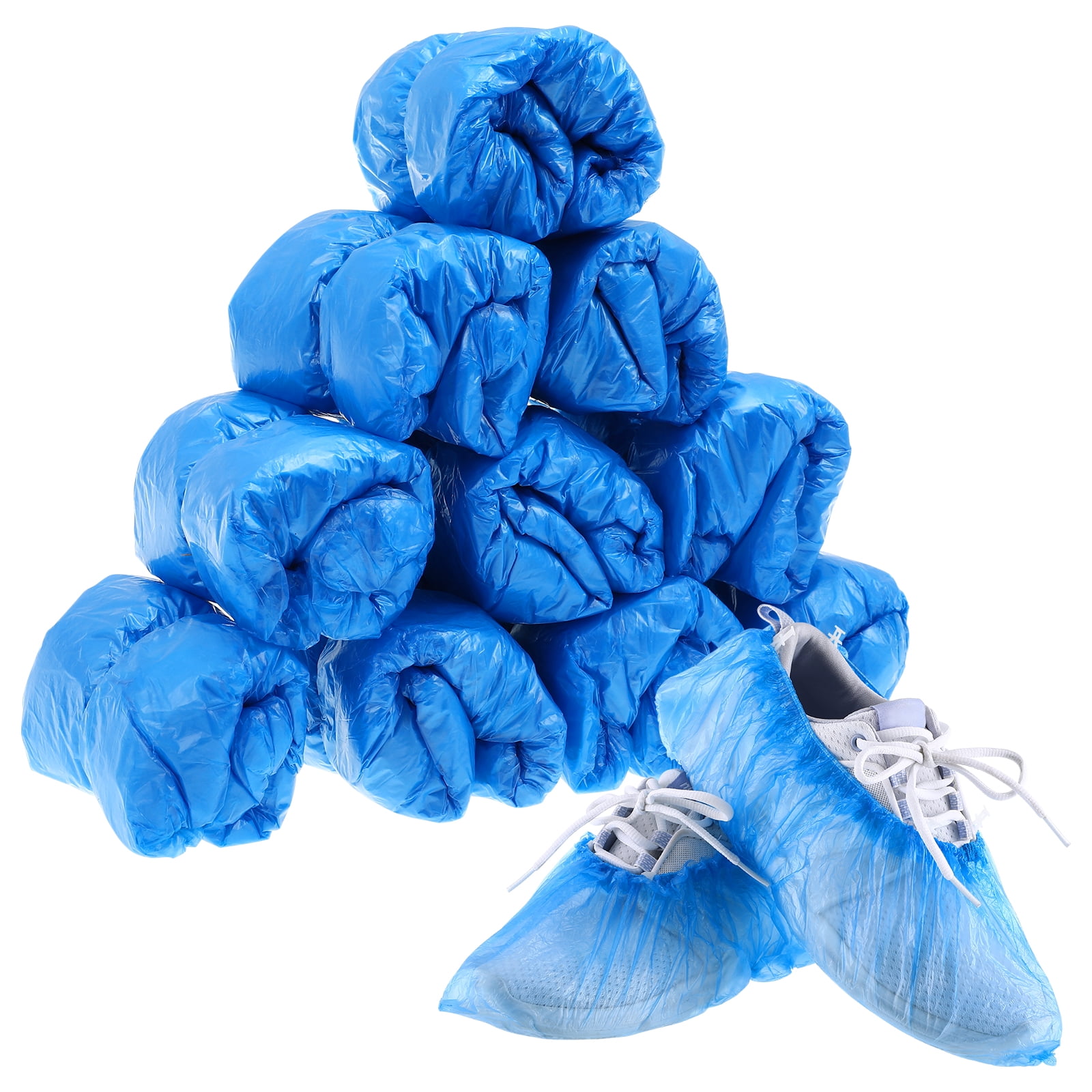 100 Pcs Hospitals Disposable Shoe Covers for Indoors Waterproof Boot ...