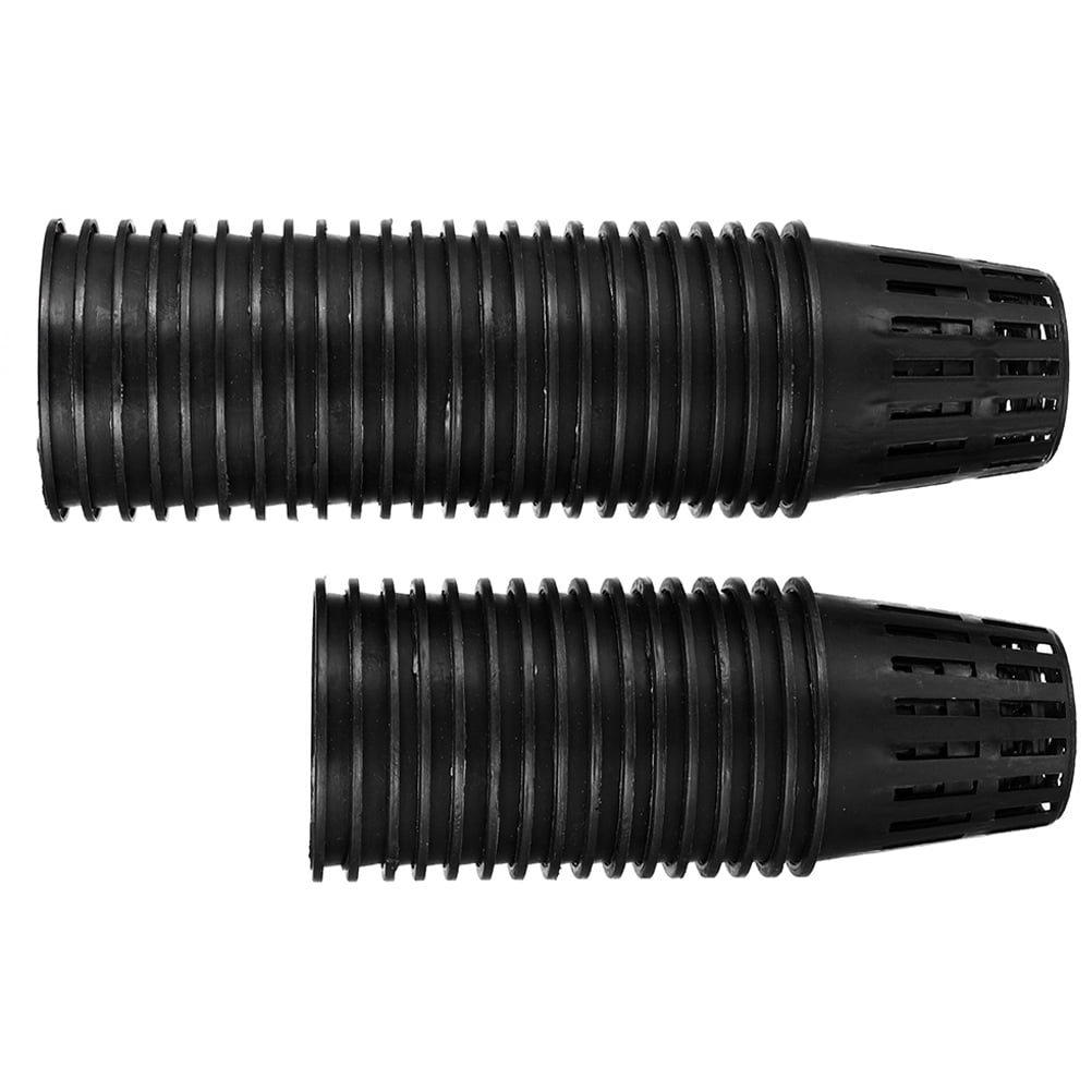 100 Pcs Hydroponics Net Pot Hydroponic Net Pots Plant Nursery Net Cups ...