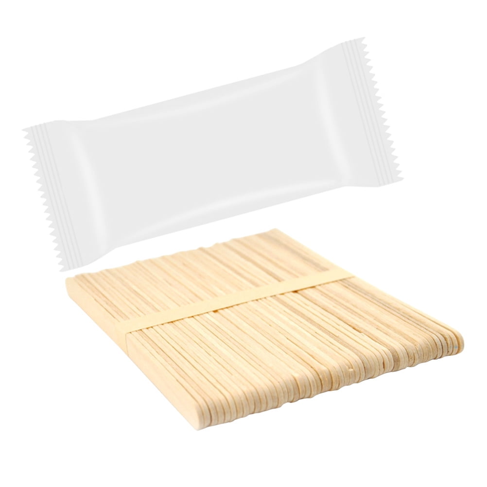 REOFLYUP Ice Cream Bags Beige Bamboo 100Pcs 8x7.5In - Walmart.com