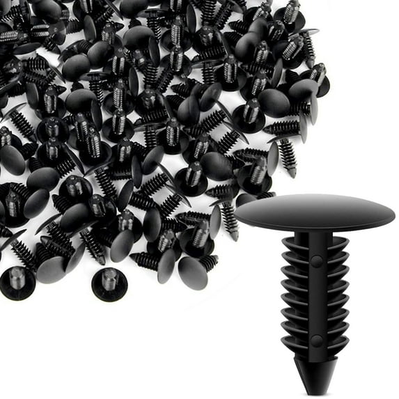 100 Pcs Interior Door Panel Clips Universal Car Retainer Clips 7.5mm ...