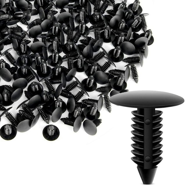 100 Pcs Interior Door Panel Clips Universal Car Retainer Clips 7.5mm ...