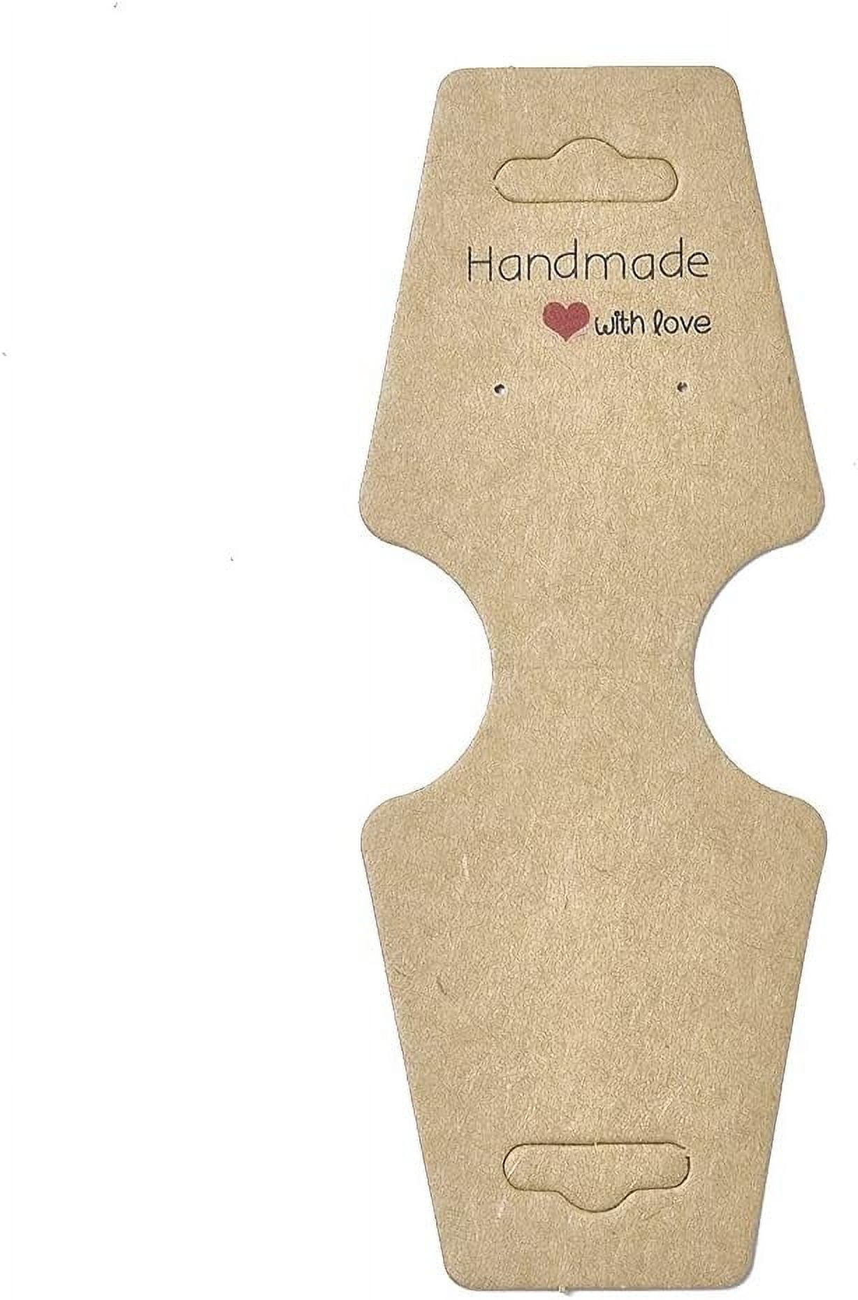 100 Pcs Jewelry Display Cards Bracelet Display Cards Necklace Display ...