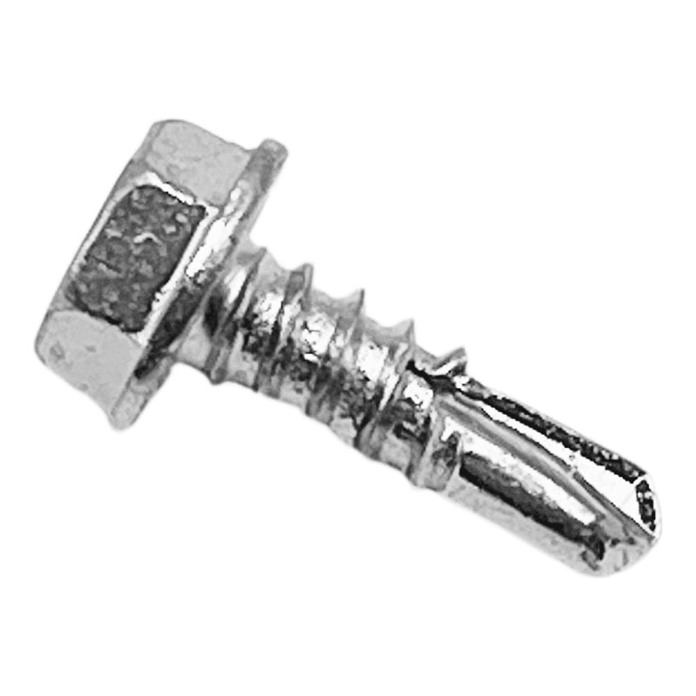 100 Pcs KST #8 x 1/2" Hex Head Self-Drilling Screws, Zinc Plated, C1022 ...